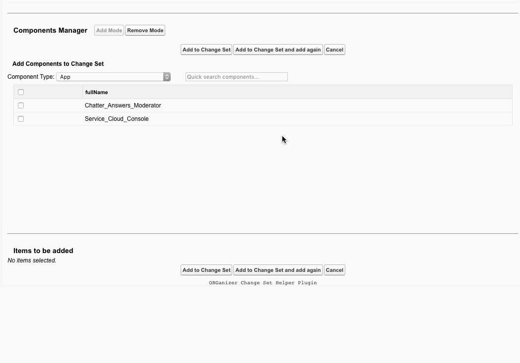 ORGanizer for Salesforce